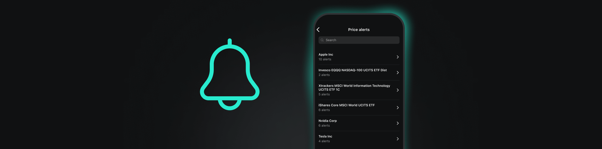 Price Alerts Overview | Scalable Capital